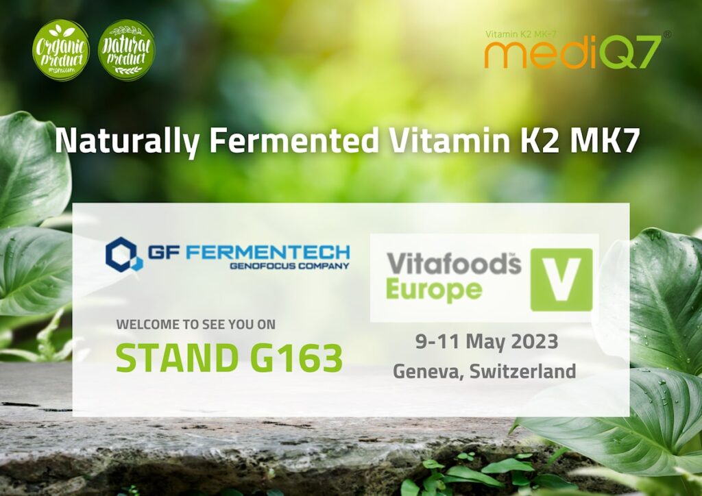 GF Fermentech will be at the Vitafoods Europe 2023 | News | MediQ7